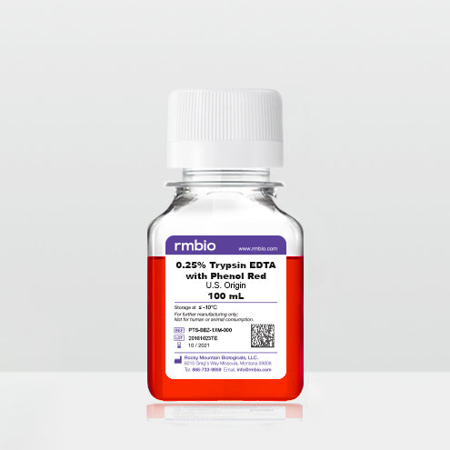 0.53 Mm MEDIA - Trypsin EDTA 1x 0.05% Trypsin/ EDTA In HBSS W/out ...